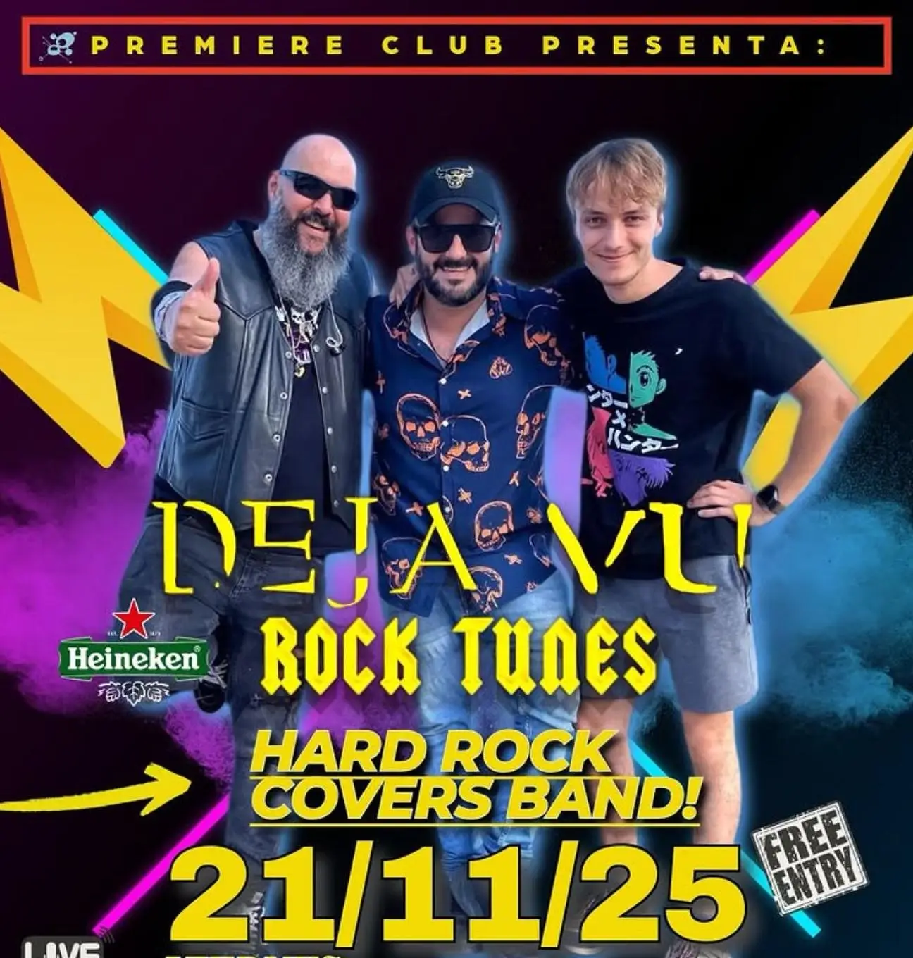Concierto Deja Vu Rock Tunes | Marbella