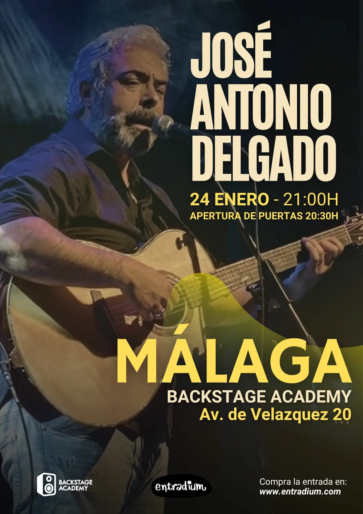José Antonio Delgado – En Vivo en Málaga | Malaga