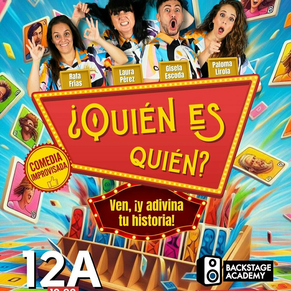 ¿Quién es quién? – Comedia improvisada en Málaga | Malaga