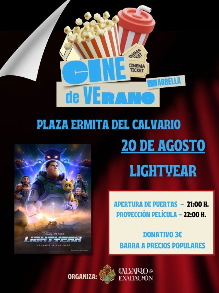 Summer Cinema: Lightyear at Plaza de la Ermita del Calvario [🇪🇸] | Marbella