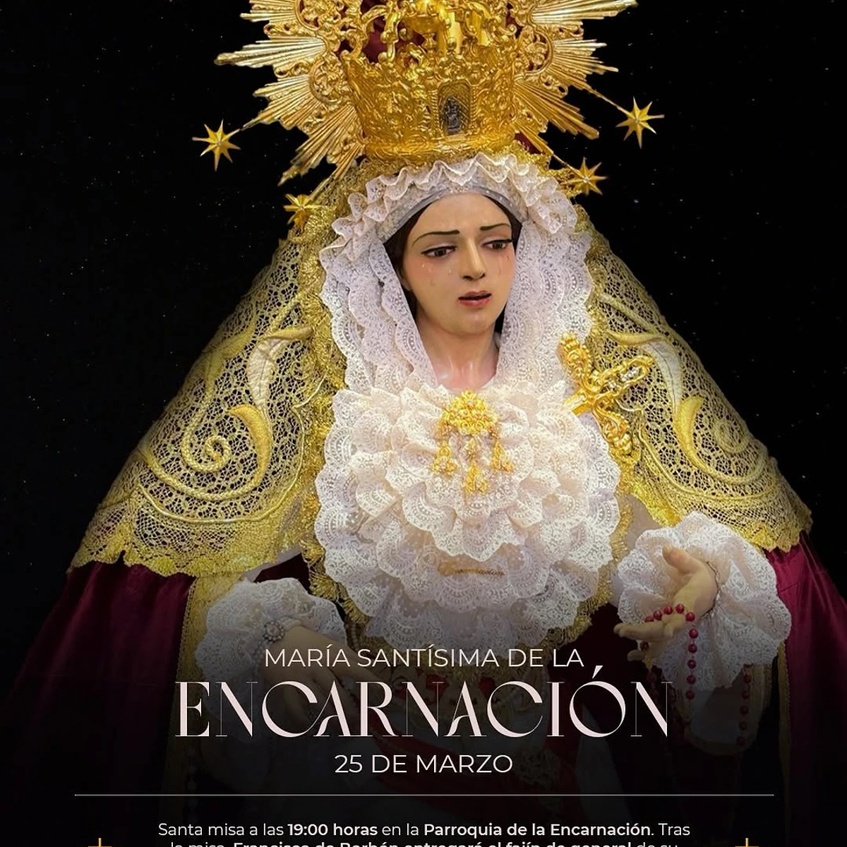 Solemnity of the Incarnation – Mass and Ceremony | Marbella