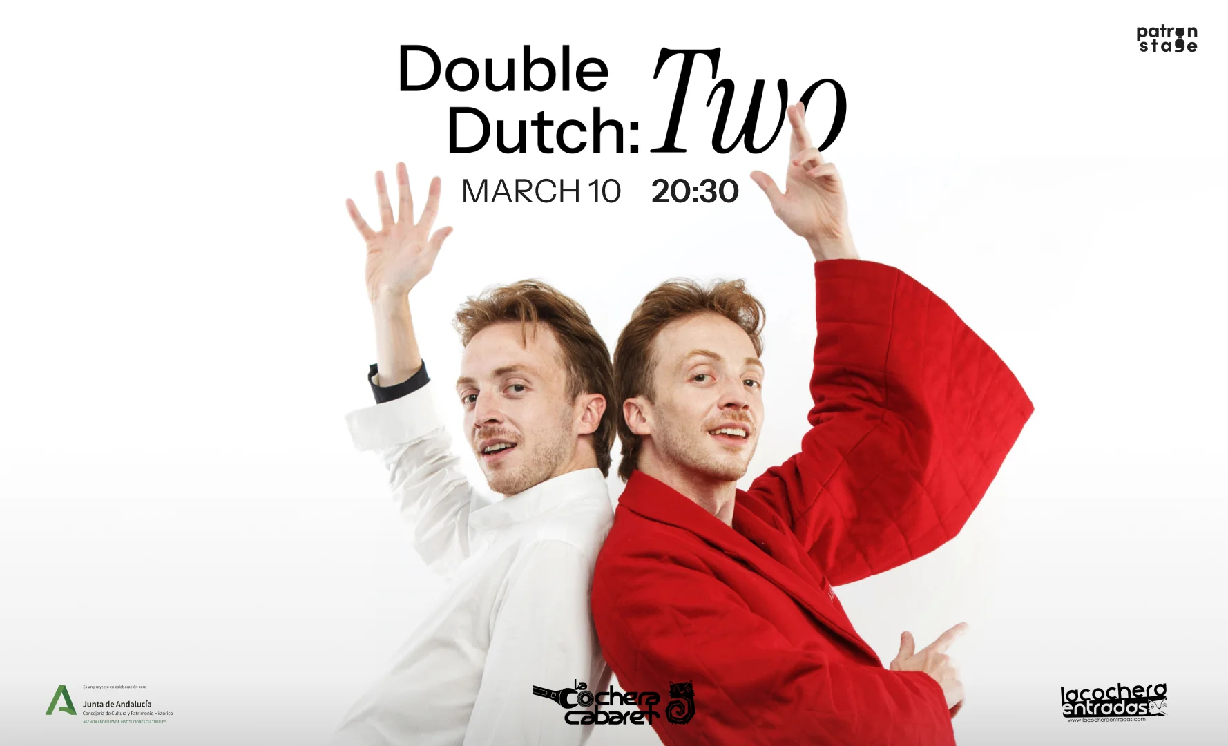 Double Dutch: Two – Derek Mitchell's New Comedy Show | Malaga